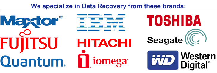 Hard Drive Recovery hard drive logos – OC Data Recovery